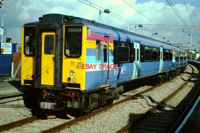 PHOTO CLASS 317 4-Car Emu No 317 515 (Ex-No 317 315) At Stratford On A ...