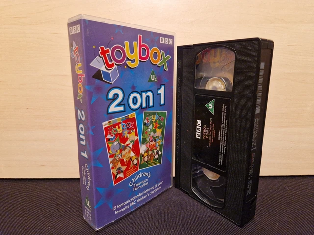 TOYBOX 2 ON 1 - Children's Television - BBC - PAL VHS Video Tape (A91 ...