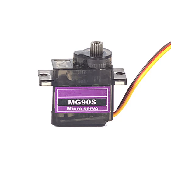 MICRO SERVO ANALOGICO - MG90S ingranaggi metallo 9kg - Aereo - Barca ...