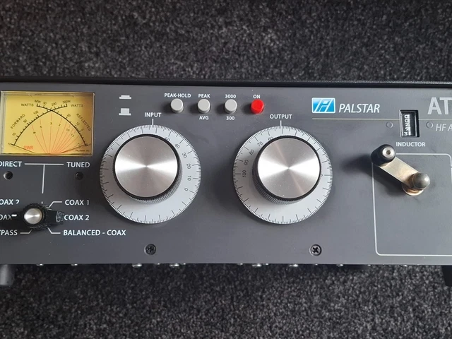 PALSTAR AT-2K MANUAL HF Antenna Tuner High Power 2KW PEP £375.00 ...