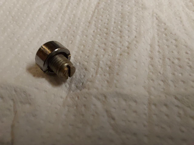 TECHNICS SCREW VITE Tonearm Tone Arm Pivot Braccio Ghiera Controdado ...