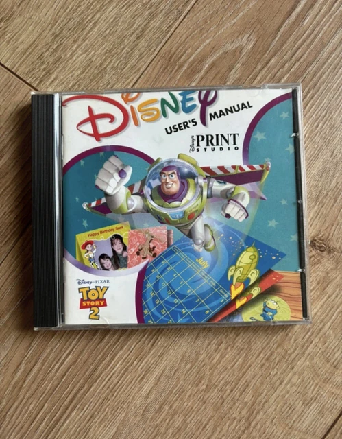 DISNEY PIXAR PRINT Studio Toy Story 2 PC Cd-Rom (1999) £4.00 - PicClick UK