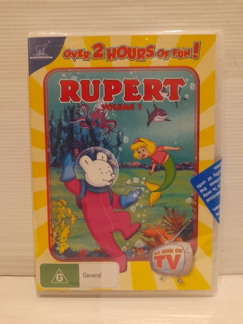 RUPERT VOLUME 1 (DVD, 2011) Region 4 Brand New Sealed Cartoon Kids OOP ...