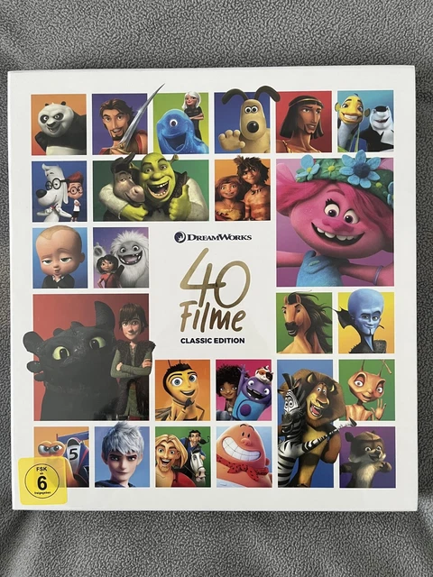 DREAMWORKS CLASSICS KOMPLETTBOX (40 Filme, DVD) EUR 109,99 - PicClick DE