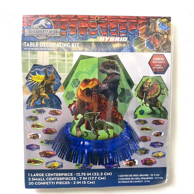 Jurassic World Table Decorating Kit Dino Hybrid Birthday Party