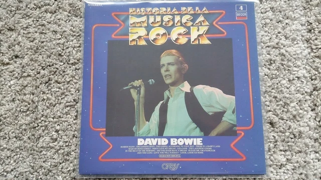 DAVID BOWIE - Historia de la musica Rock Vinyl LP EUR 74,77 - PicClick FR