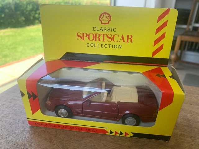 MERCEDES BENZ 500 SL New - Sportscar Collection Shell - Boxed Diecast ...