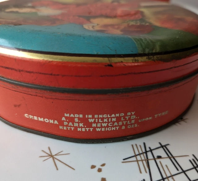 VINTAGE MASTER LAMBTON Wilkins Red Boy Toffee Tin A S Wilkin England ...