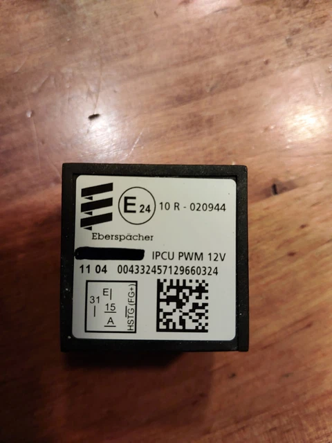 EBERSPÄCHER (WEBASTO) STANDHEIZUNG IPCU PWM Innenraumgebläse Climatronic für BMW EUR 1,00 ...