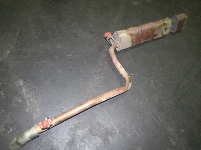 ORIGINAL VW CADDY 2K Erdgas Eco Fuel MSD / ESD Auspuff M5953 2k0119 ...