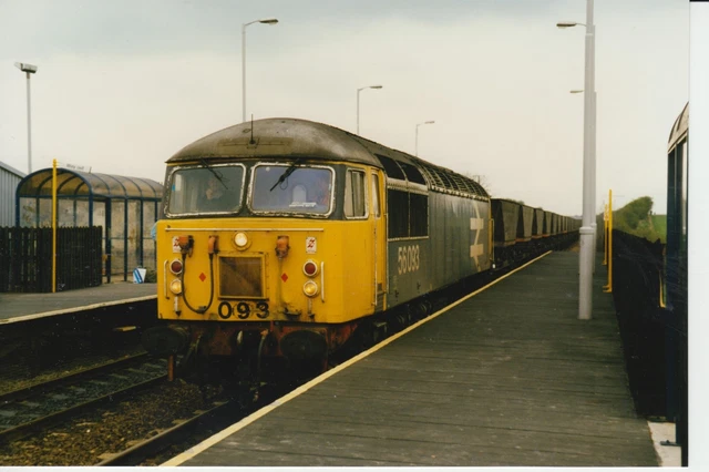 RAILWAY PHOTO CLASS 56 56093 @ Thurnscoe on up MGR etys 27/4/89 £0.99 ...