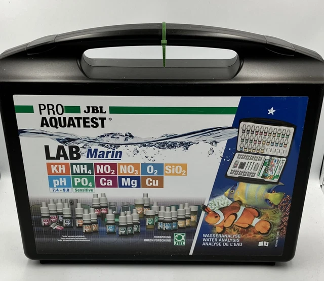 JBL PROAQUA TEST Lab Marin Aquarium Kit Professional pro Aqua master ...