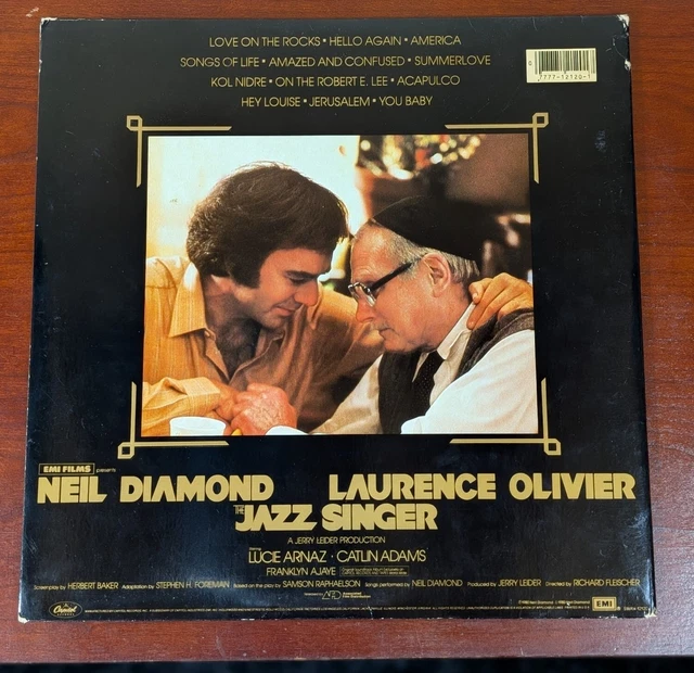 NEIL DIAMOND –THE Jazz Singer (Original Songs From The Motion Pic ...