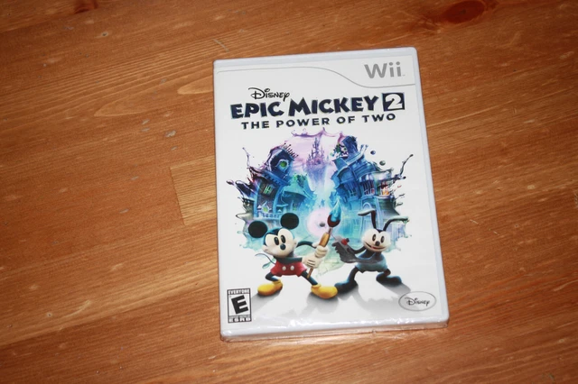 DISNEY EPIC MICKEY 2 The Power of Two Nintendo Wii 2012 Brand New ...