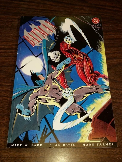 LIVRE DE POCHE Batman Full Circle Dc Comics Roman Graphique Tpb