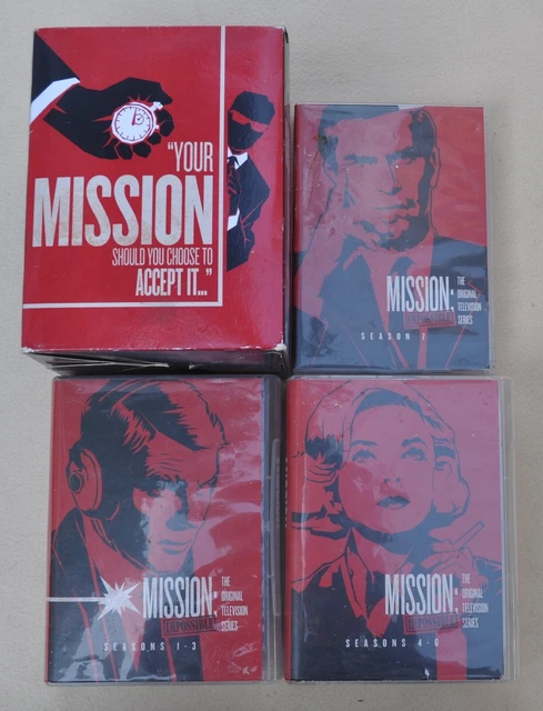 GREAT & MISSION Impossible " Complete Series All 7 SEASONS BOX SET DVD ...