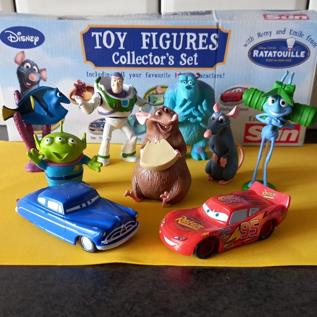 DISNEY PIXAR CHARACTERS Collector's Set The Sun Exclusive - 9 pieces ...