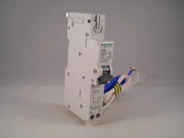 SCHNEIDER RCBO 32 Amp 30mA Type C 32A KQ SQOR Loadcentre Square D ...