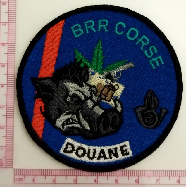 ECUSSON POLICE GENDARMERIE Corse Patch Badge Douane Stupefiant Drug ...