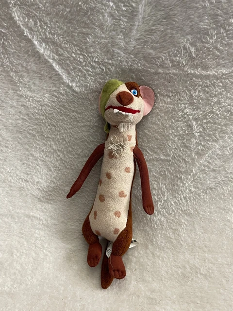 RARE ICE AGE Buck the one eyed weasel soft toy plush £24.70 - PicClick UK
