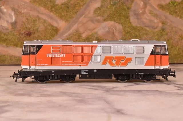 KLEIN MODELLBAHN H0 Br. 93 81 2143.005-3 Diesellok SWIETELSKY der RTS ...