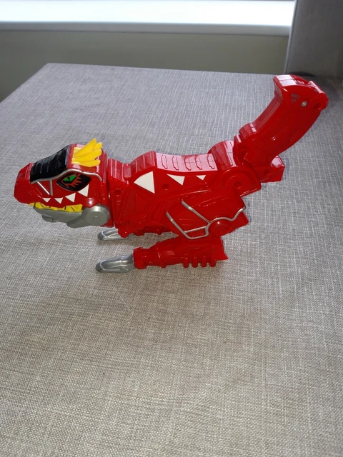 POWER RANGERS CHARGE Dino Pistolet Morpher Rouge T-Rex Pas De Chargeur ...