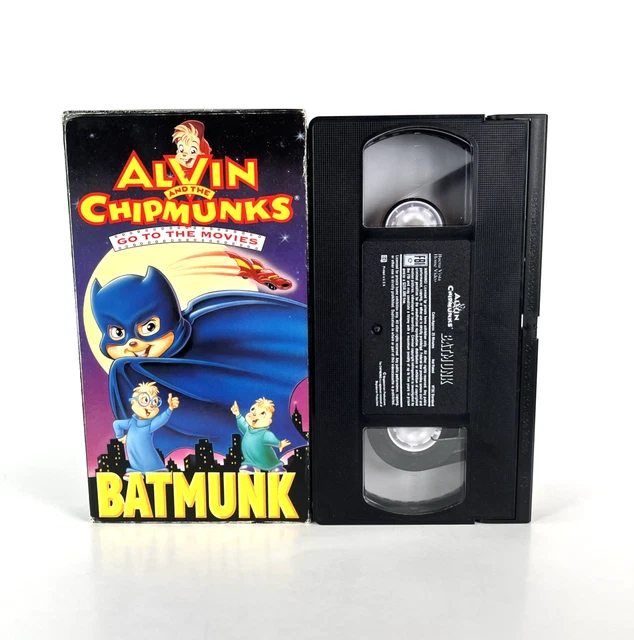 ALVIN & THE Chipmunks Go to the Movies VHS Lot - Batmunk, Daytona, Kong ...