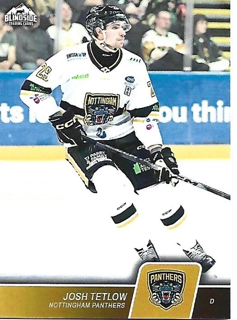 ICE HOCKEY CARD - Nottingham Panthers 2025/26 - #25 Josh Tetlow Base £0 ...