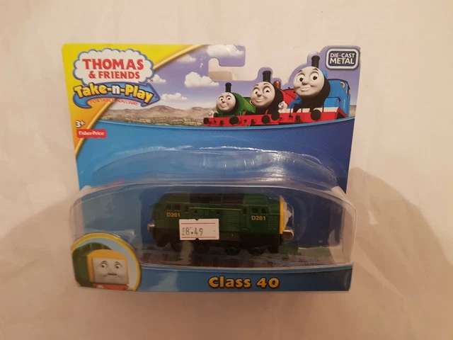 THOMAS THE TANK Engine Friends TAKE ALONG N PLAY CLASS 40 D261 DIECAST ...