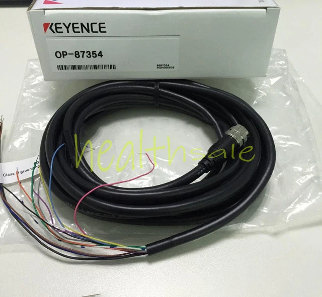 ONE NEW KEYENCE OP-87354 Control Cable NFPA79 Compatible £139.07 ...