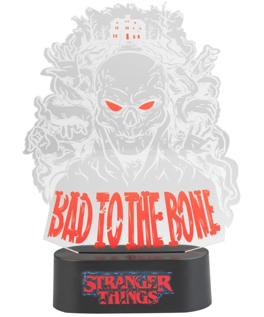 STRANGER THINGS 3D LED Night Light Lamp Bad to the Bone - Official £9. ...
