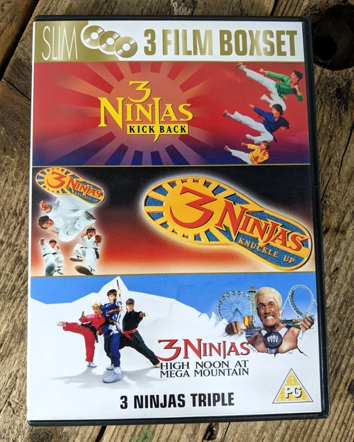 3 NINJAS: HIGH Noon at Mega Mountain/Kick Back/Knuckle Up (DVD Box-Set ...