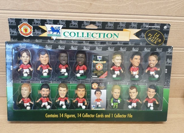 CORINTHIAN COLLECTION CIRCA 1995 Manchester United 12 Player Team Box ...