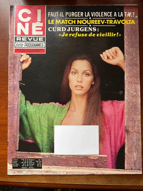 CINÉ TÉLÉ REVUE 29/06/1978; Match Noureev-Travolta/ Curd Jurgens/ F. Huster EUR 7,00 - PicClick FR