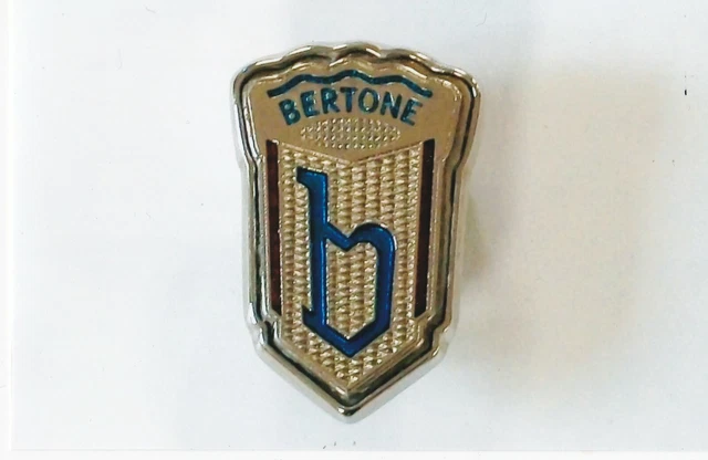 45 REPLICA BERTONE ALFA ROMEO CAR BADGE, STEMMA, LOGO, TARGA, BORCHIA ...