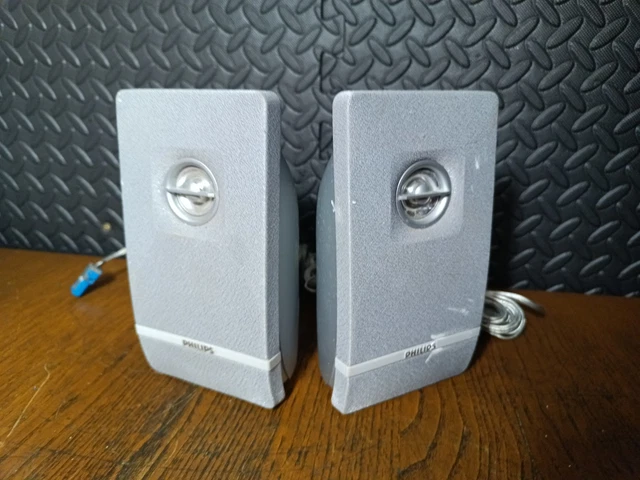 PHILIPS CS-3500 REAR Left/Right Surround Speakers 6 Ohm Tested ...