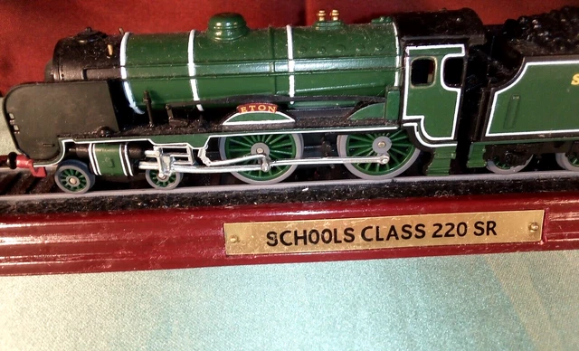 LOCOMOTIVE REPLICA STEAM Train by Atlas Edition, Model "SCHOOLS CLASS ...