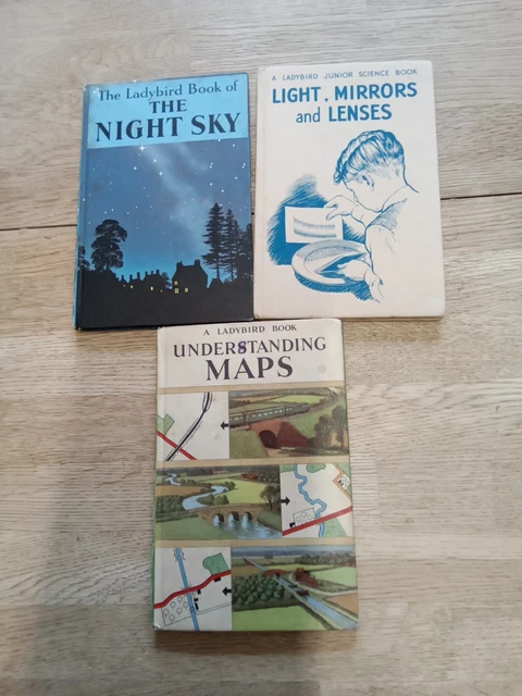 LADYBIRD BOOK BUNDLE: Science, Night Sky, Understanding Maps £5.00 ...