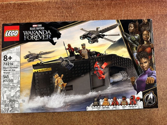 LEGO MARVEL WAKANDA Forever 76214 Black Panther: War on the Water NEW U ...