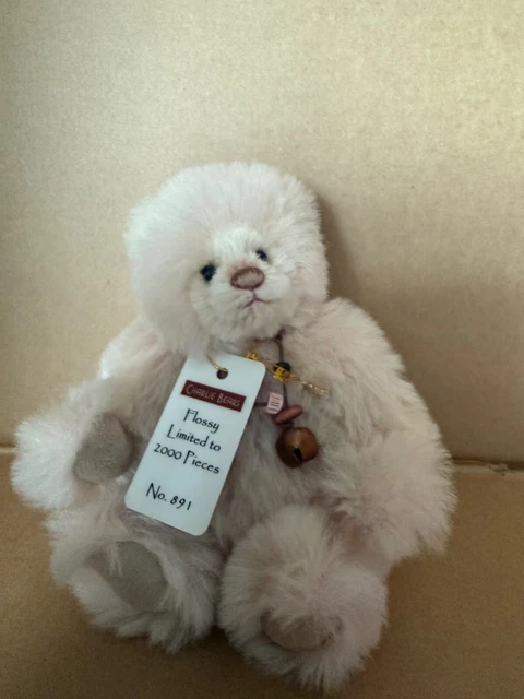 CHARLIE BEARS FLOSSY LIMITED EDITION 891 / 2000 MINIMO COLLECTION RARE ...