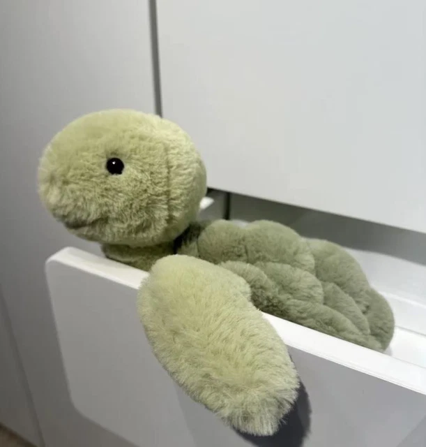 JELLYCAT TULLY TURTLE Doll Brand New with Label and Dust Cover Included ...