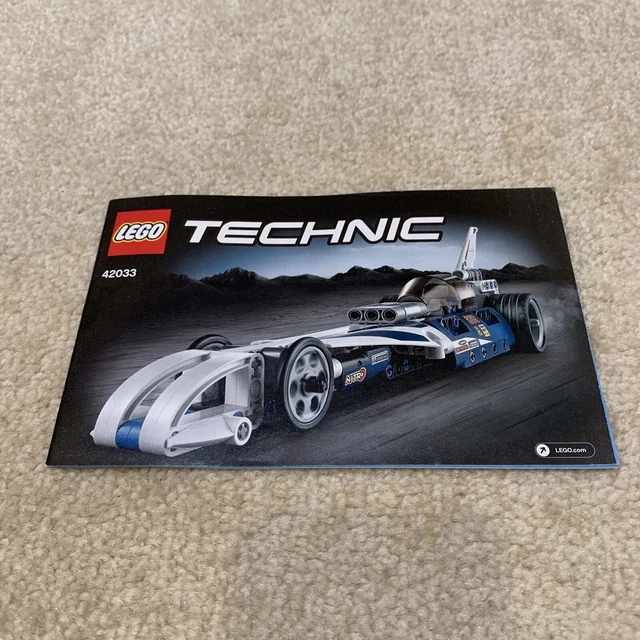 LEGO 42033 TECHNIC Record Breaker Set Instruction Manual Booklet $10.77 ...