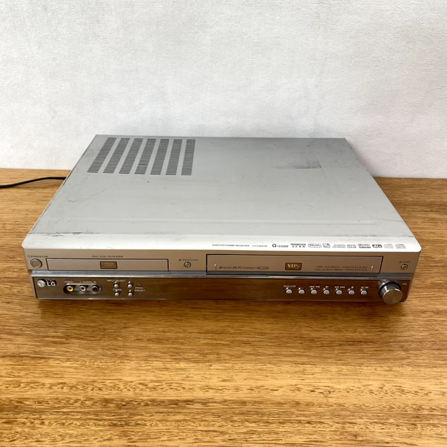LG LH-CX247W 6 Head HiFi Stereo VHS Cassette VCR DVD Combo Video Player ...