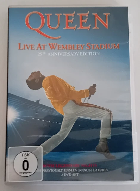 2 DVD Queen: Live at Wembley Stadium EUR 10,00 - PicClick FR
