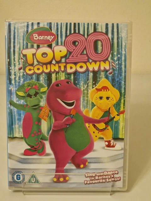 BARNEY - BARNEYS Top 20 Countdown DVD Brand New & Sealed Region 2 Sing ...
