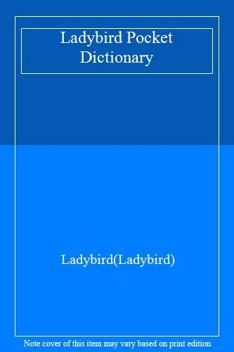 LADYBIRD POCKET DICTIONARY By Ladybird(Ladybird) £3.50 - PicClick UK