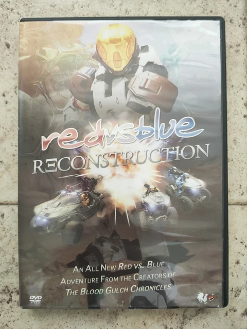 RED VS BLUE Reconstruction DVD Burnie Burns NTSC £15.99 - PicClick UK