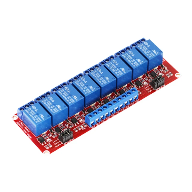 1/2/4/8 CHANNEL RELAY Switch Module with Optocoupler 5V 12V 24V (8 ...