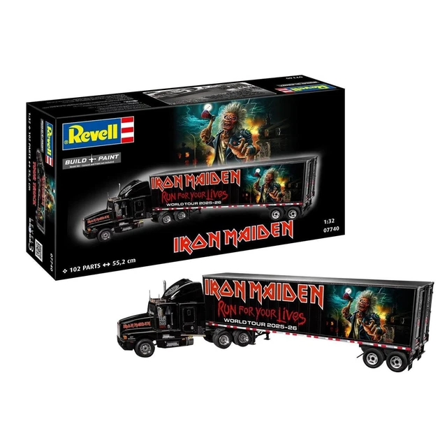 TOUR TRUCK &IRON Maiden" (50th Anniversary) Modellbausatz EUR 62,40 ...