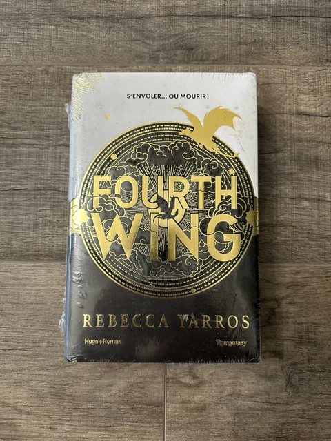 FOURTH WING REBECCA Yarros FRENCH Special Ed Sprayed Stenciled Edges US ...